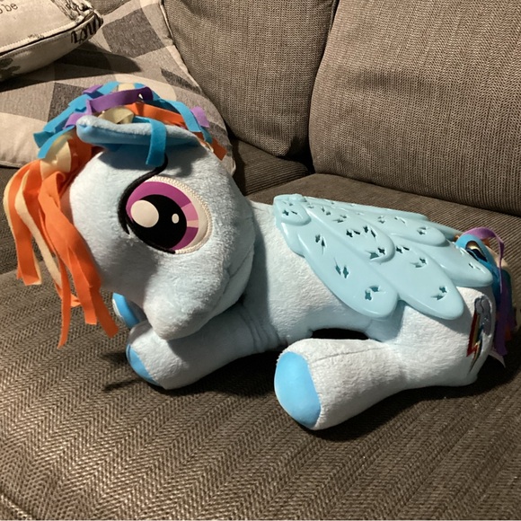 Hasbro | Toys | My Little Pony Twinkle Star Plush Rainbow Dash Night ...